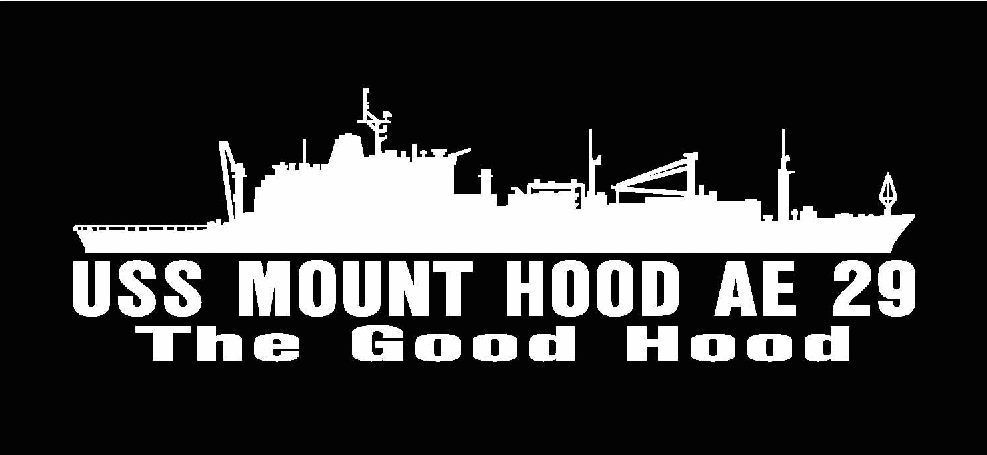 USS SURIBACHI AE 21 Vinyl Decal 4" x 12" Silhouette Ships Nick Name Ca