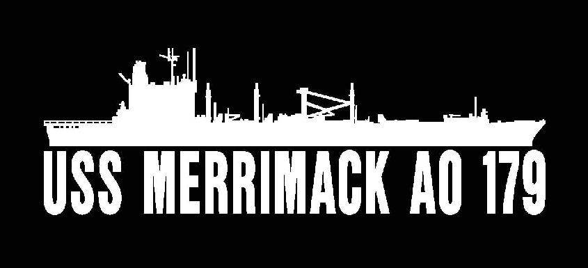 USS MERRIMACK AO 179 Silhouette 1 Vinyl Decal Ships Name & Hull #, Car