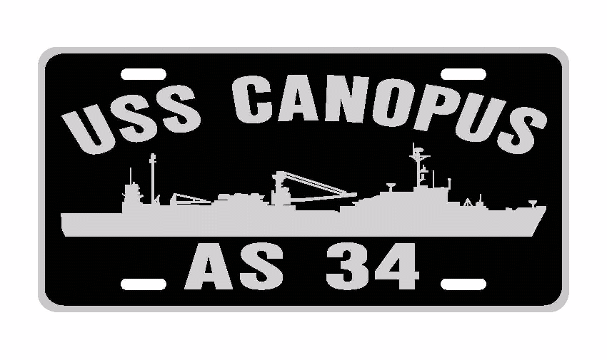 USS BIDDLE CG 34 Aluminum License Plate Military USN Car Truck RV P001